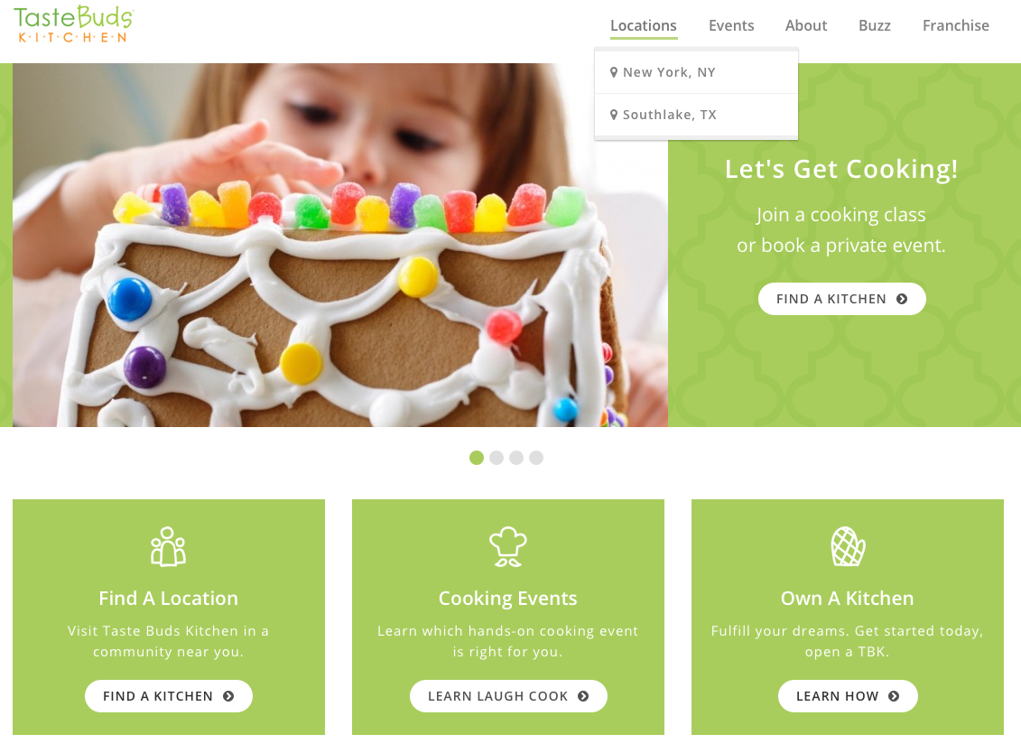 Our New Website Has Launched! | Taste Buds Kitchen