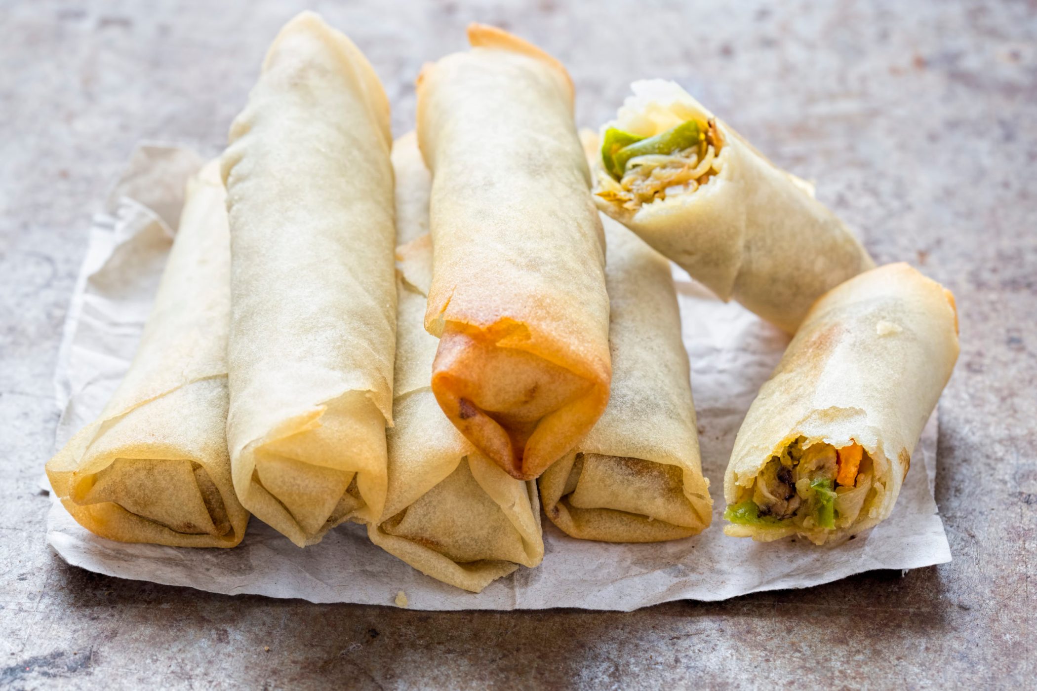 Veggie Spring Roll Recipe | Taste Buds Kitchen